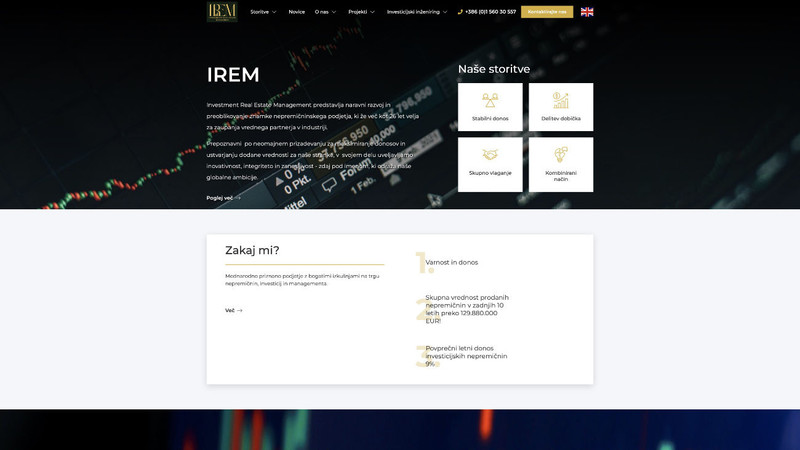 IREM - Spletne strani - Kabi - Web Solutions